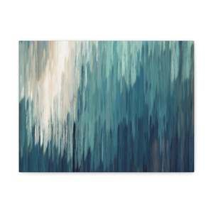 Express Your Love Gifts | Art | Colorful Oil Painting Blue Rain ...